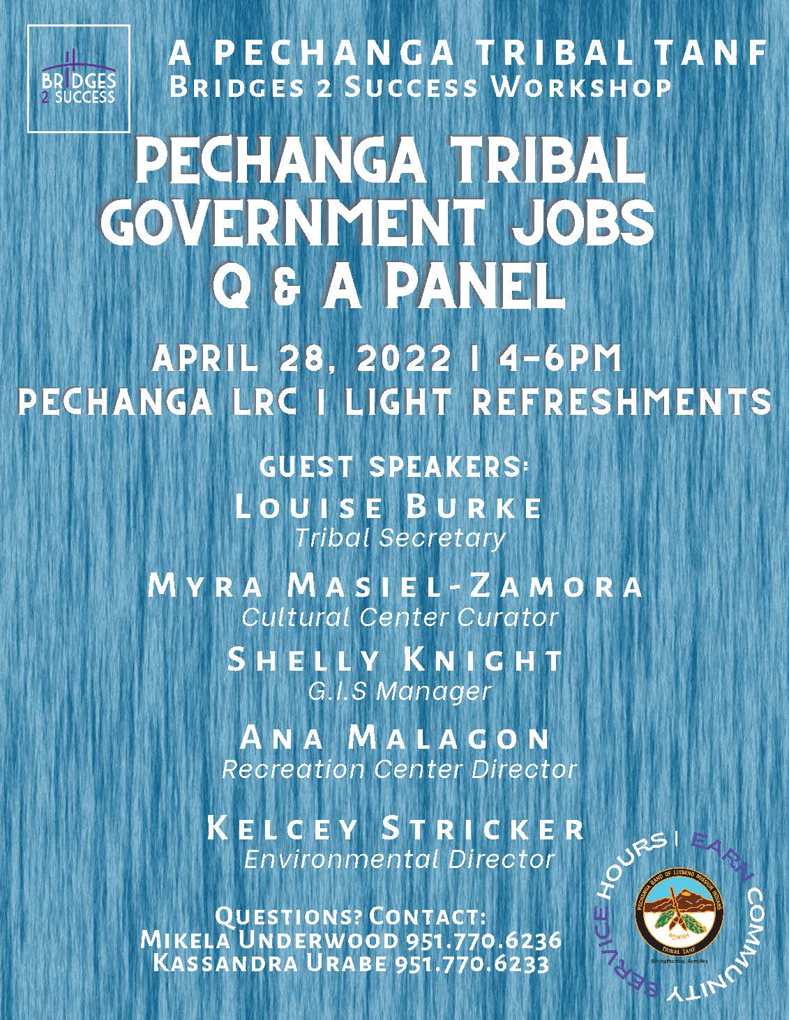 Pechanga TANF - Activities/Flyers